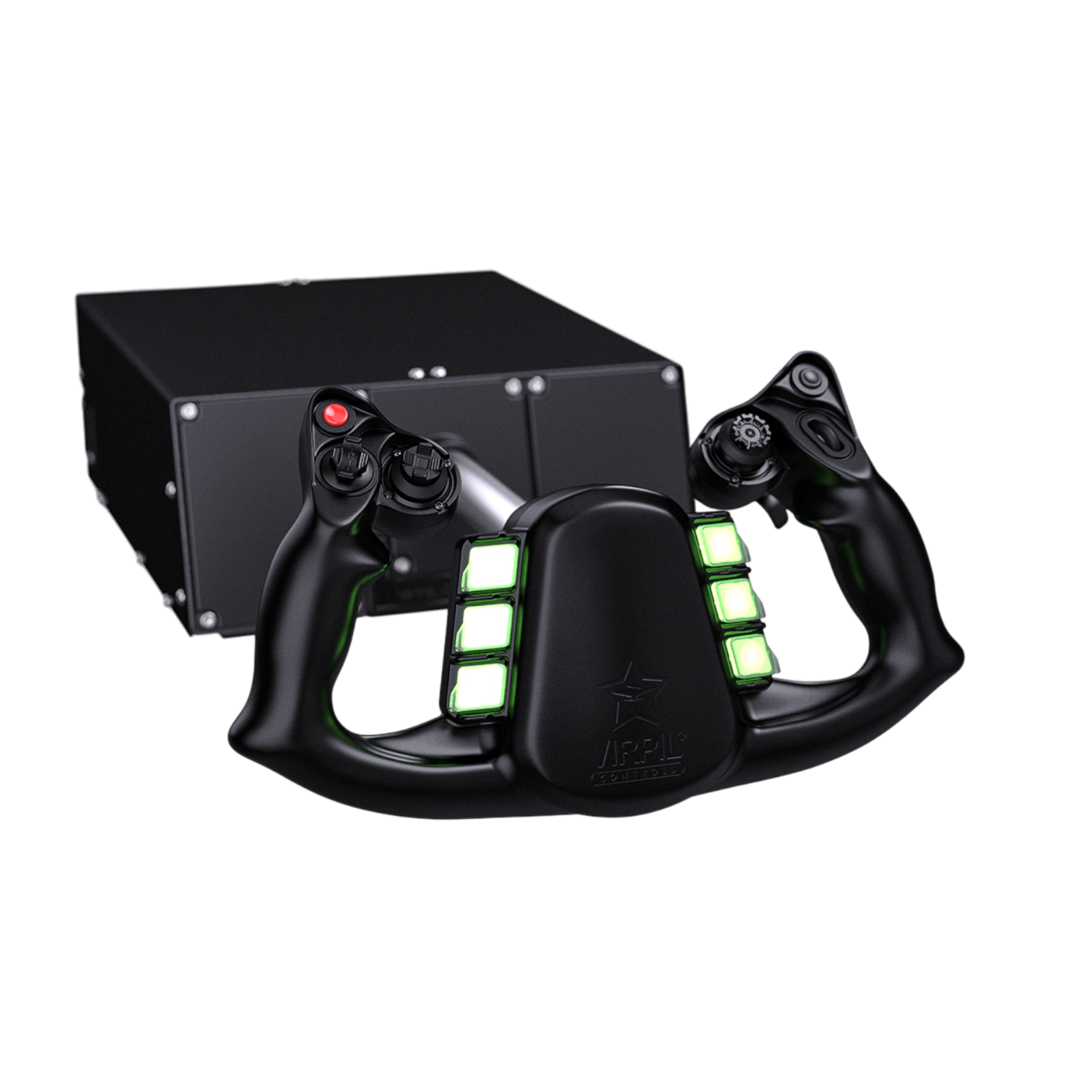 Base de yoke VPC Vector Flight con ejes ajustables 160 mm | Simufy