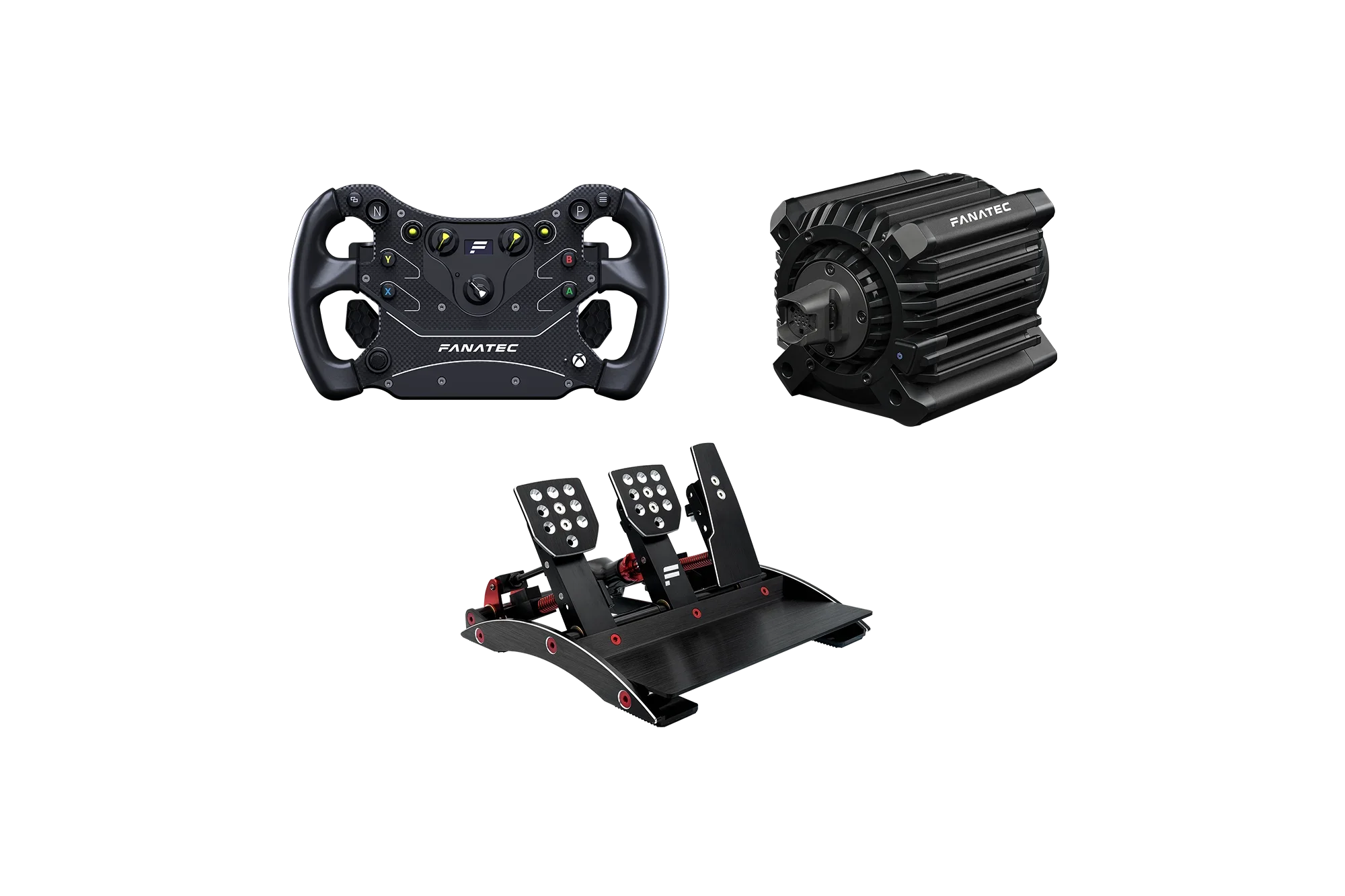 Fanatec ClubSport DD+ GT3 Bundle (15 Nm) – Total premium Simracing | Simufy
