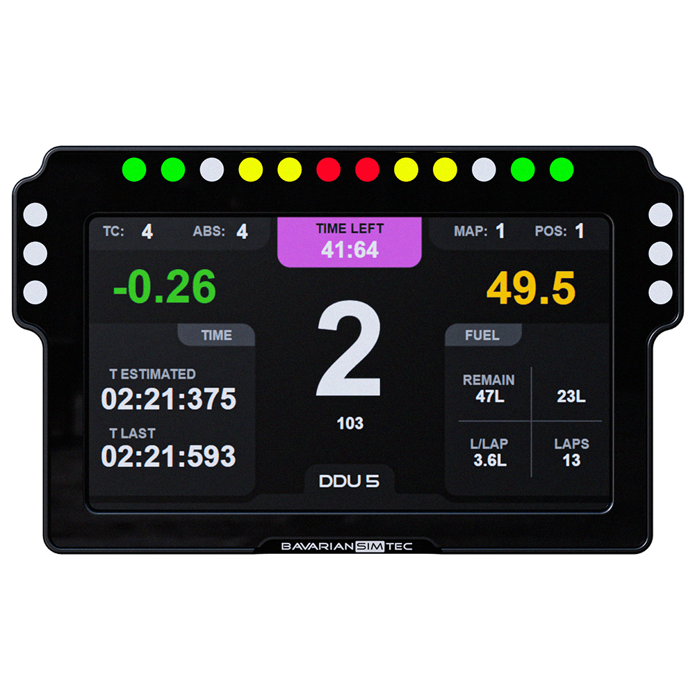 DDU5 Dashboard BavarianSimTec | Simufy