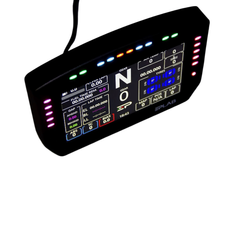 DDU Dashboard 6.8" DDX 6.8 – GT3 Aesthetics and RGB LEDs | Simufy
