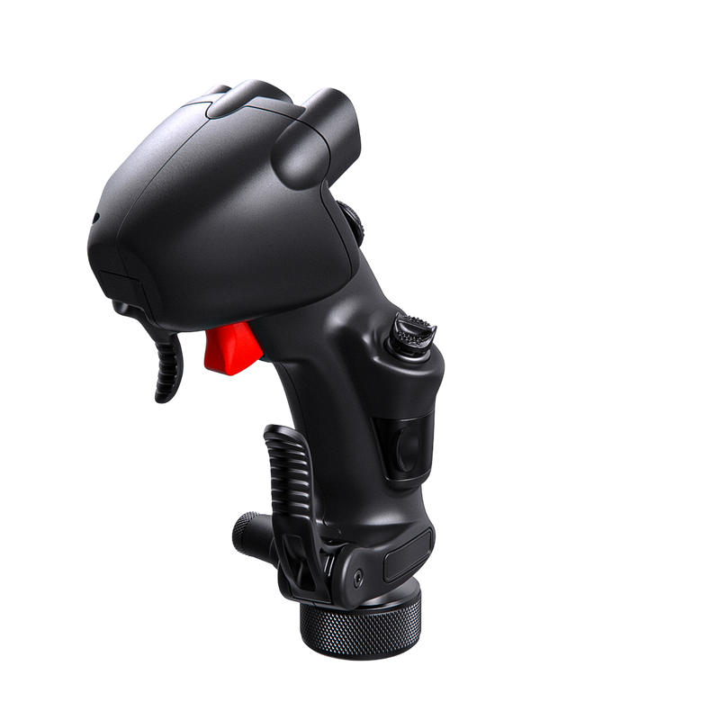 Grip de vuelo CDT-AERO ambidiestro | Precisión total simulación | Simufy