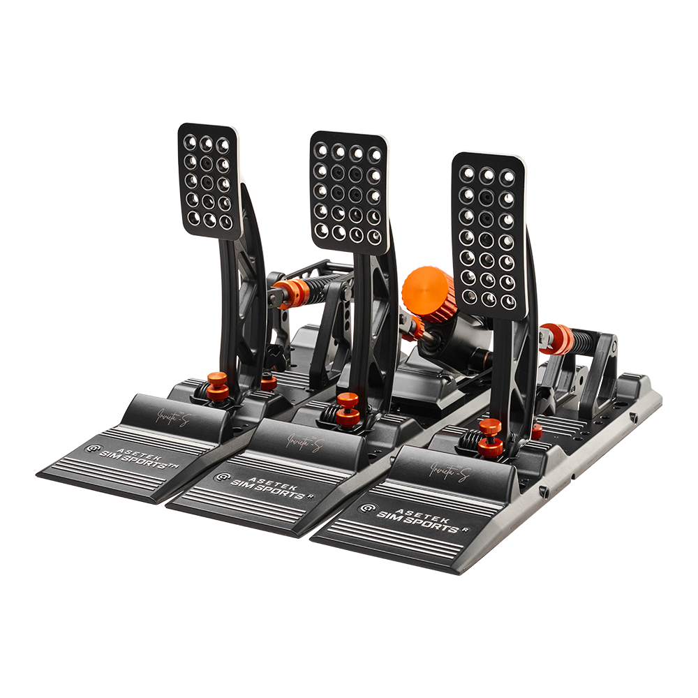 Invicta S Series THORP II Pedals Asetek SimSports | Simufy