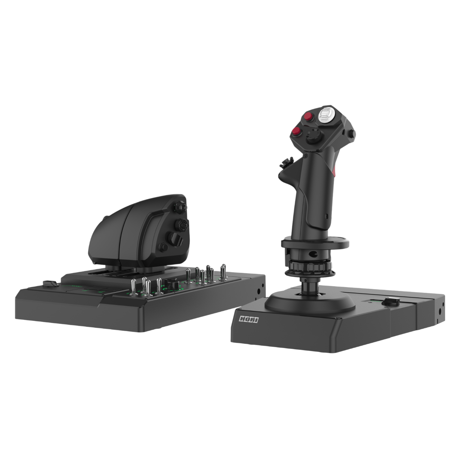 HORI PC HOTAS + Stand | Hall Sensors and Realistic Cockpit | Simufy