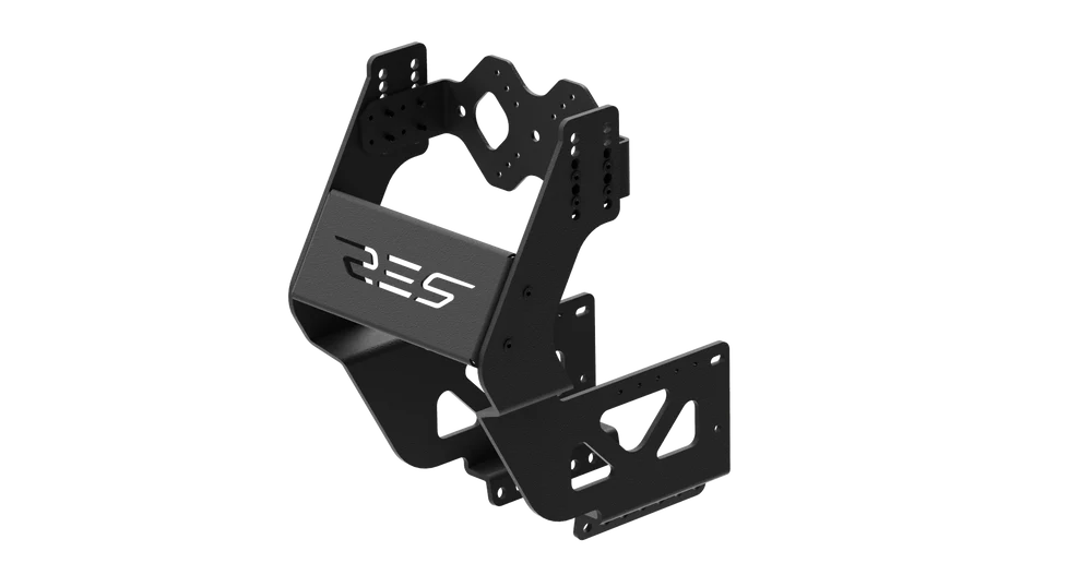 Soporte de monitor X1 integrado al podio | Simufy