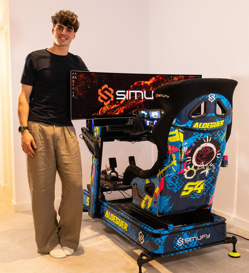 Simulador Simracing Profesional MotoGP Fermín Aldeguer | Simufy
