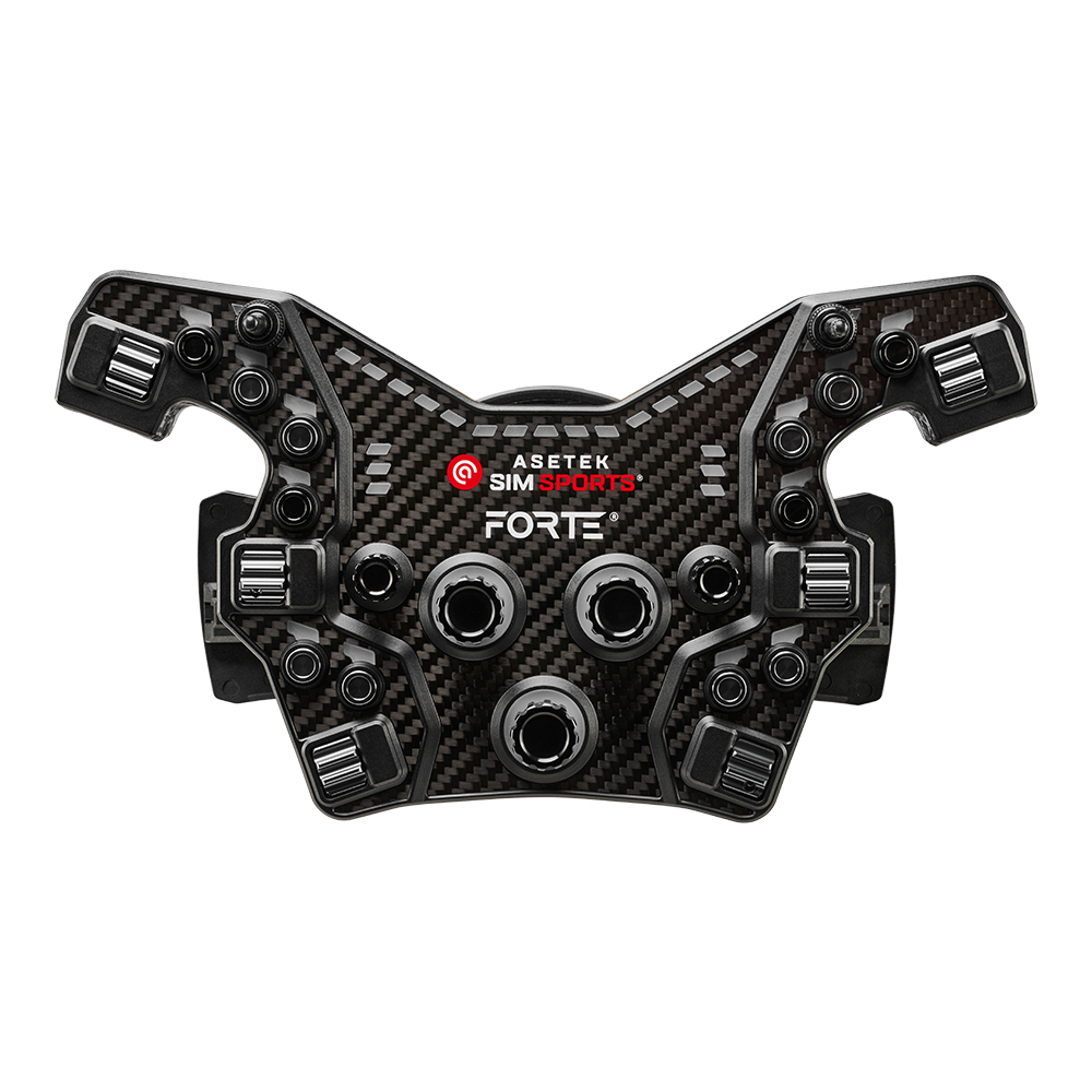 Formula Forte V2 Steering Wheel Asetek SimSports | Simufy